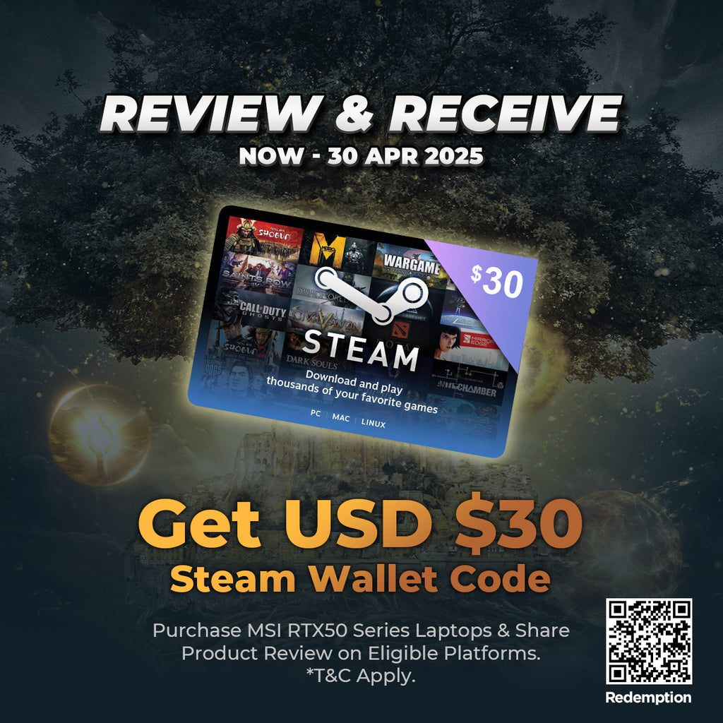 Pre Order RTX50 series Laptop — MSI Store | Malaysia