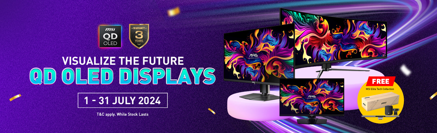 MSI Monitor QD-OLED Series — MSI Store | Malaysia