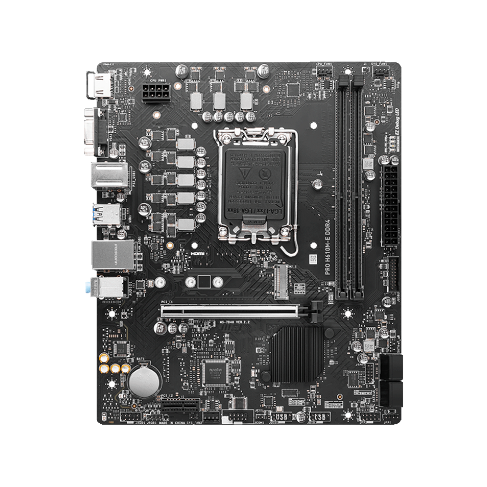 MSI PRO H610M-E DDR4 (MATX) | Powered by MSI — MSI Store | Malaysia