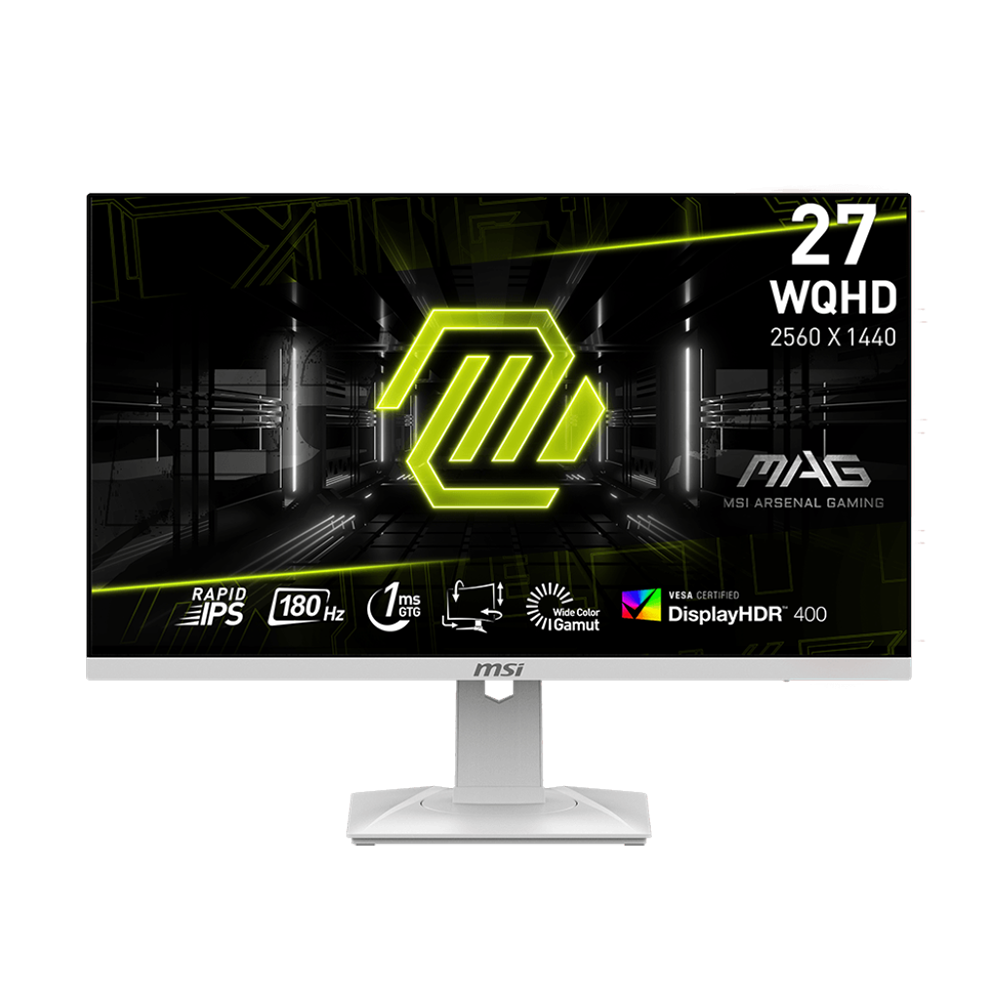MSI MAG G274QRFW QHD White Flat Gaming Monitor | Powered by MSI – MSI ...