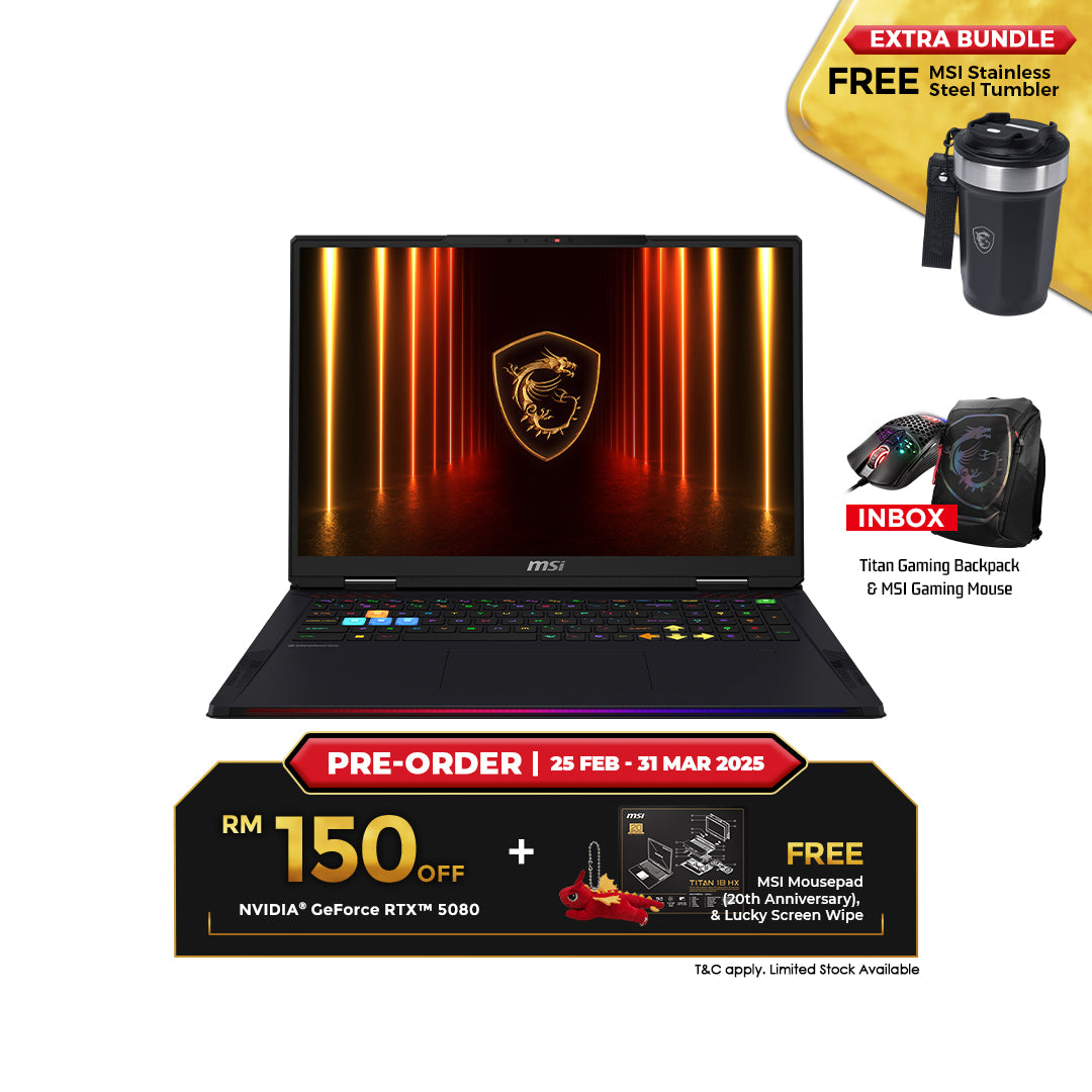 [Pre Order] MSI Raider 18 HX AI A2XWIG 048 Gaming Laptop — MSI Store ...