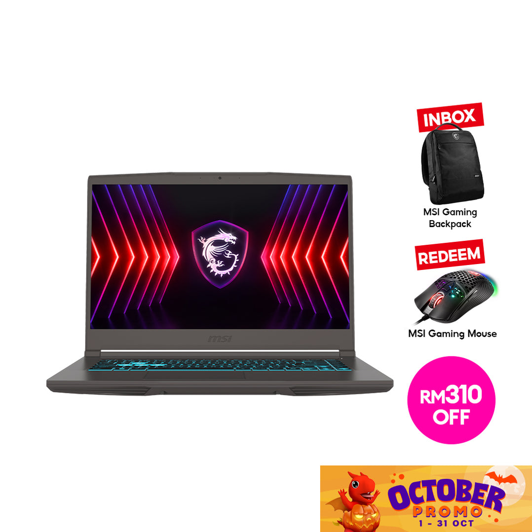 MSI Thin 15 B12UCX 1600 Gaming Laptop | Powered by MSI — MSI Store | Malaysia