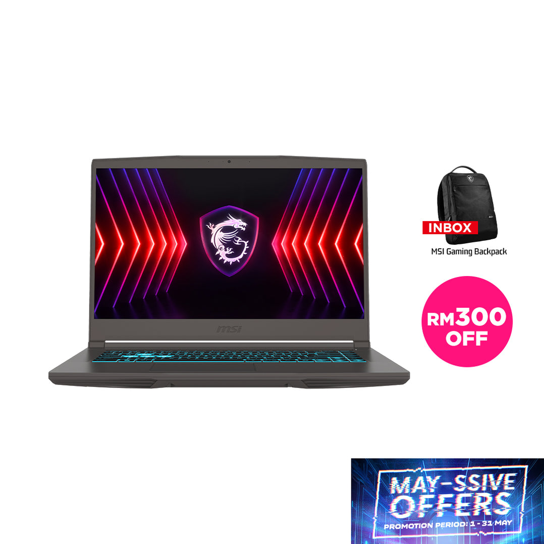 MSI Thin A15 B7UC 204 AMD Gaming Laptop | Powered by MSI — MSI Store ...