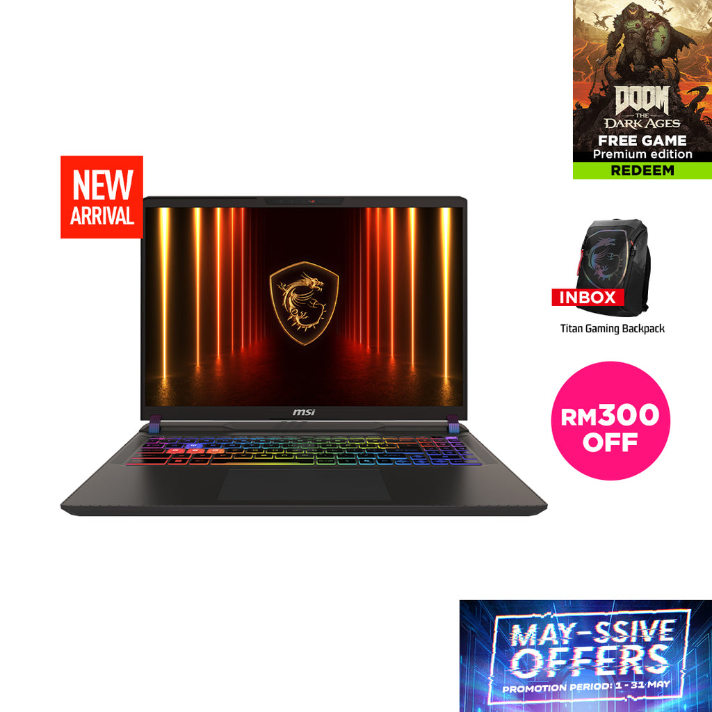 MSI GeForce RTX™ 50 Series Laptop — MSI Store | Malaysia